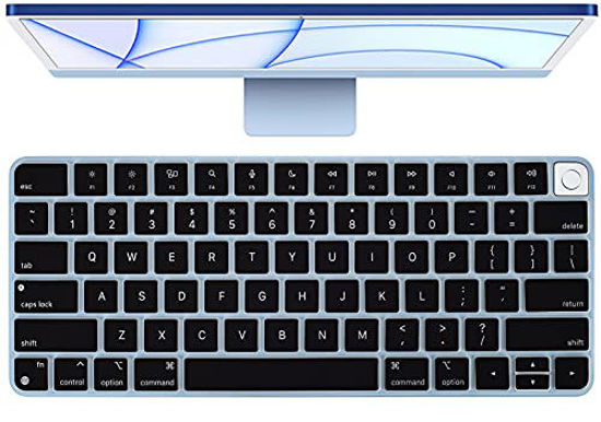 GetUSCart- Ultra Thin Keyboard Cover for 2021 Newest Apple iMac 24 Inch ...