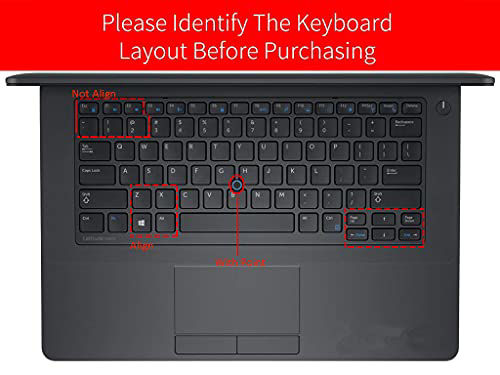 GetUSCart- Dell Latitude Keyboard Cover for Dell Latitude E7450 E7470 ...