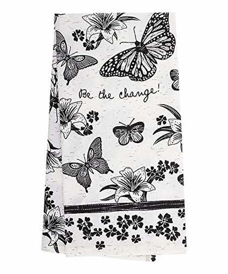 GetUSCart- Karma Gifts Black and White Boho Tea Towels, 28"L x 20"W ...