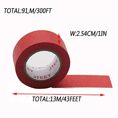 GetUSCart- Colored Masking Tape, Rainbow Color Painters Tape Labelling ...