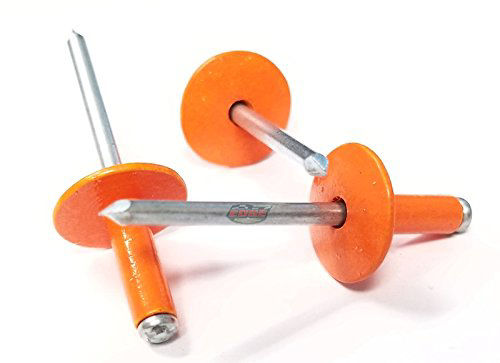 GetUSCart- Racer's Speed Shop Orange 3/16" Rivet Large Flange Aluminum ...