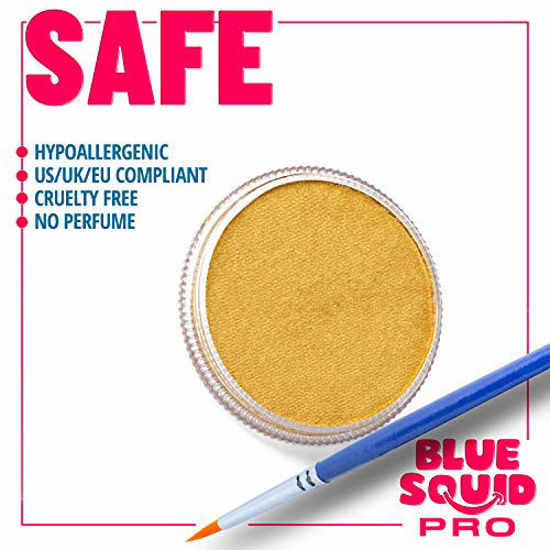 GetUSCart- Blue Squid PRO Face Paint - Metallic Gold (30gm), Quality ...
