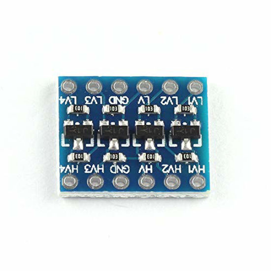 GetUSCart- DZS Elec 6pcs 4 Channel Logic Level Converter Model 3.3V to ...