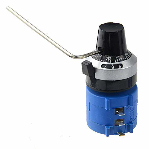 GetUSCart- Onwon 10K Ohm Resistor 10 Turn Potentiometer 2W Wirewound ...