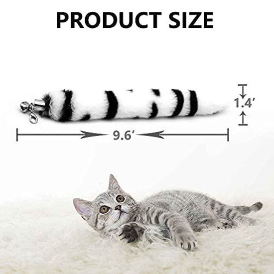 GetUSCart- LASOCUHOO Cat Worm Toys, (3 Packs) Interactive Cat Wand ...