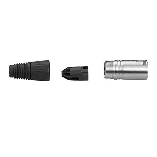 GetUSCart- Eightnoo 2 Male + 2 Female 3 Pin XLR Solder Type Microphone ...