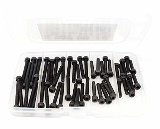 GetUSCart- iExcell 50 Pcs 12.9 Grade M4 x 20mm/25mm/30mm/35mm/40mm ...