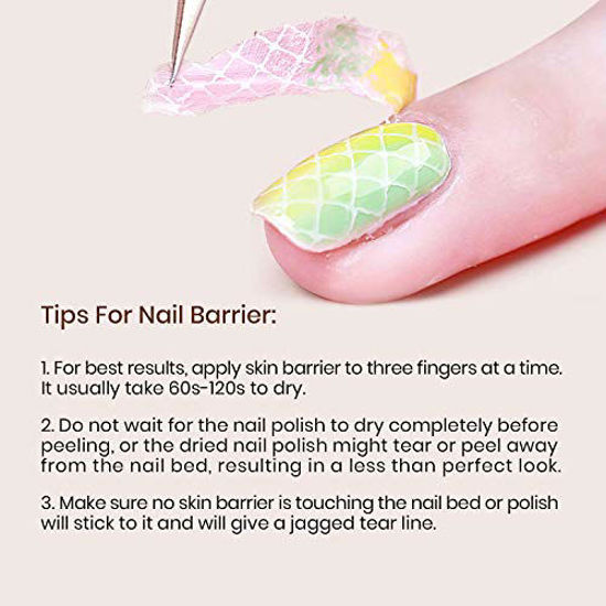 Getuscart Beetles Latex Liquid Nail Simple Peel Off Cuticle Guard For Nail Art Liquid Latex