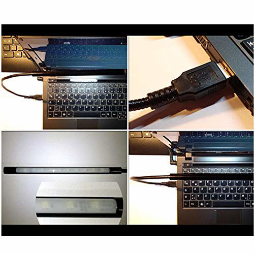 GetUSCart- Eleidgs DZYDZR Keyboard Light Laptop Lamp USB LED 5V 1W 10 ...