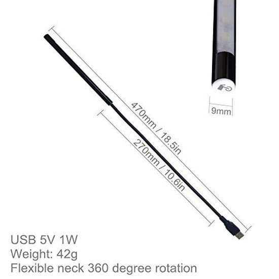 GetUSCart- Eleidgs DZYDZR Keyboard Light Laptop Lamp USB LED 5V 1W 10 ...