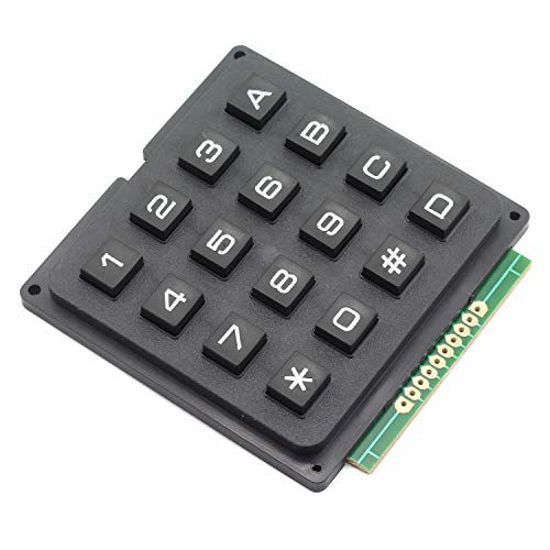 Getuscart Tegg 1pc 4x4 Keypad Mcu Boar Matrix Array Switch Tactile