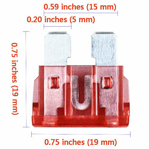 GetUSCart- Standard Blade Fuses for RV Camper Auto Automotive ...