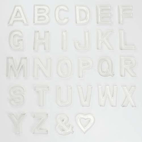GetUSCart- Just Artifacts 5.5-Inch White Decorative Ceramic Letter Dish ...