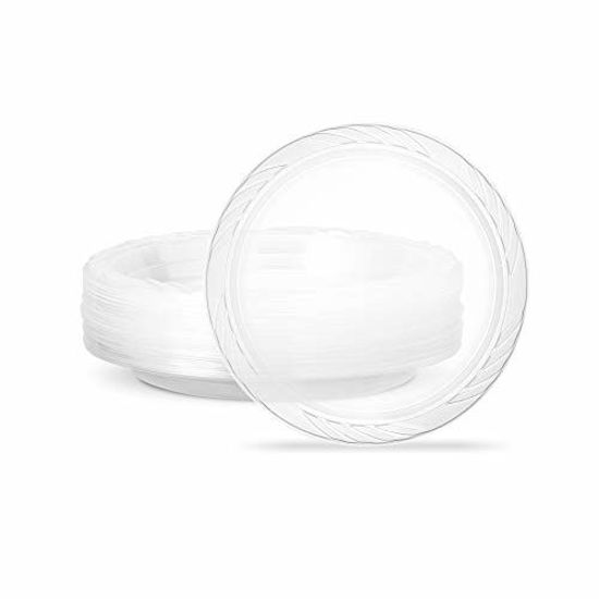 GetUSCart- Plasticpro 7'' inch Premium Crystal Clear Disposable Plastic ...