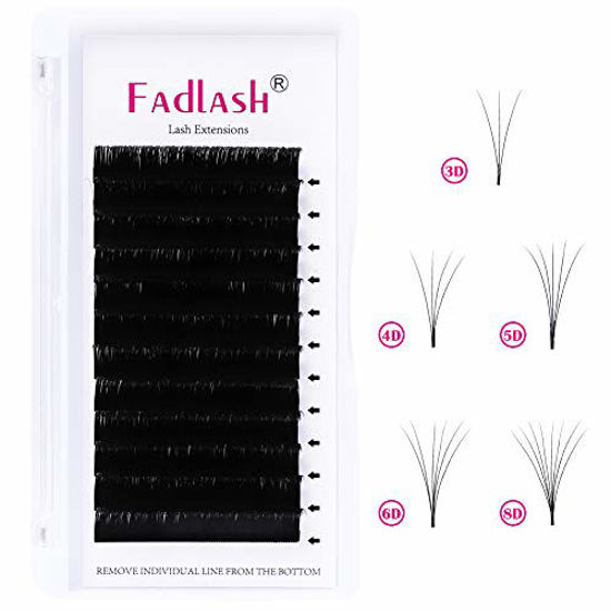 GetUSCart- Volume Lash Extensions FADLASH Easy Fan 0.07mm 3D~10D Self ...