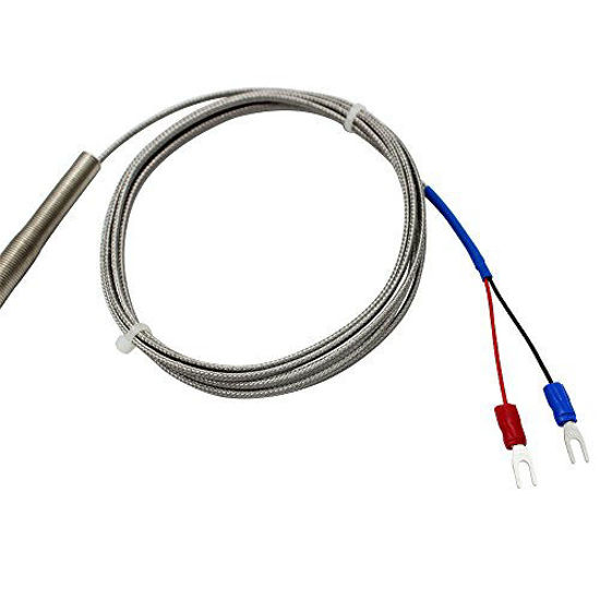 GetUSCart- T-PRO K-Type Thermocouple Temperature Sensors 2M/6.6Ft Wire ...