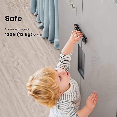 GetUSCart- EUDEMON 2 Pack Childproof Refrigerator Lock, Baby Safety ...