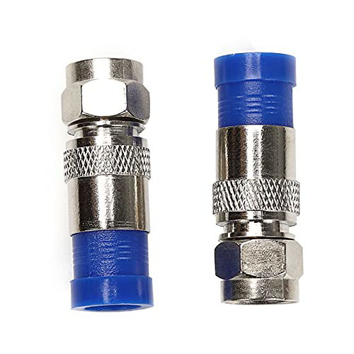 GetUSCart- TLS.Eagle RG6 Compression F Type Straight Antenna Cable ...