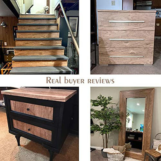 GetUSCart- Wood Contact Paper Wood Wallpaper Peel and Stick Wallpaper ...