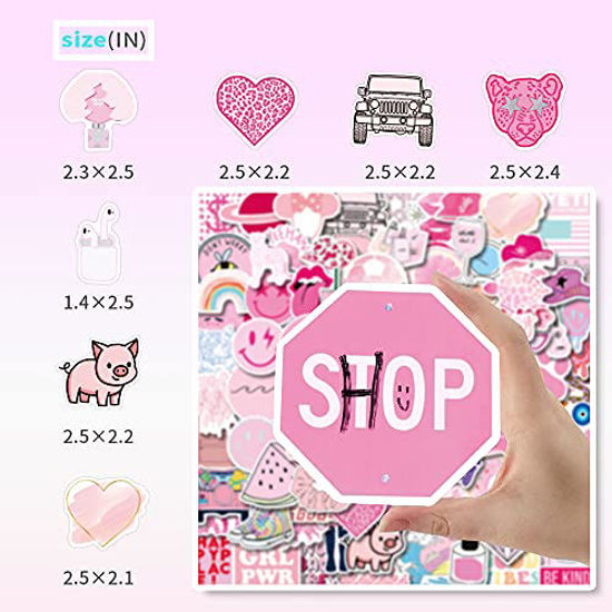 GetUSCart- 102PCS Preppy Vinyl Sticker Party Supplies Vinyl Waterproof ...