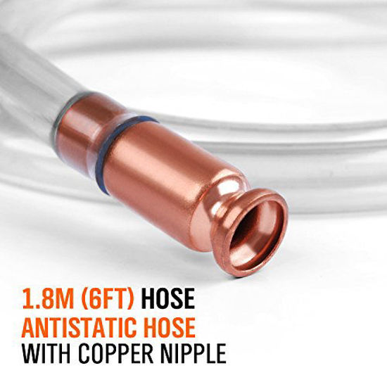 Petrol Syphon URAQT Siphon Hose, 2.5m Siphon 10FT Multi-Purpose Super ...