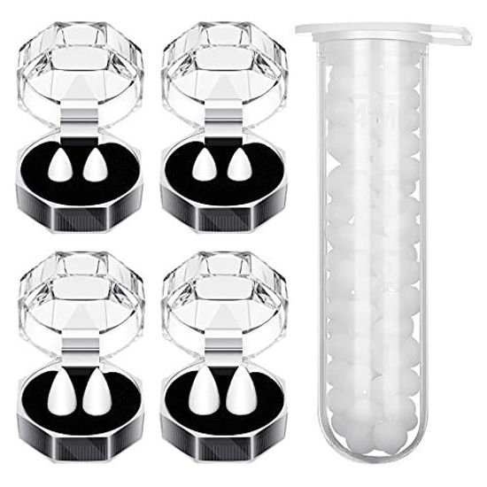 GetUSCart- Zhanmai 4 Pairs Vampire Fangs Fake Teeth with Teeth Pellets ...