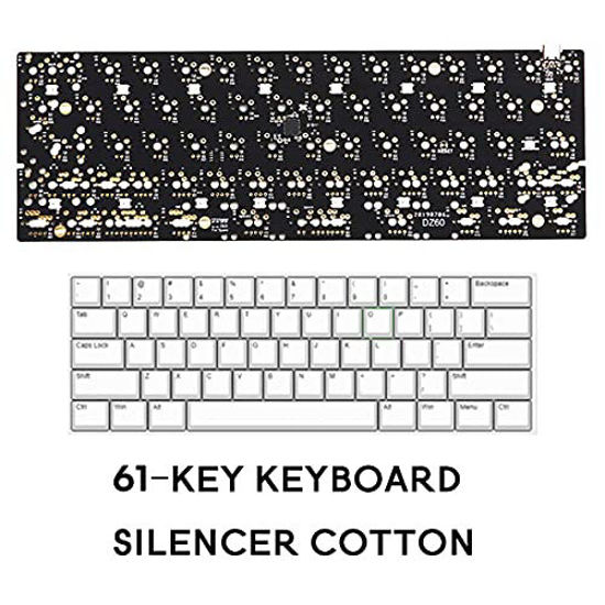 GetUSCart- Switch Sound Dampeners Sheet Soft Landing Pads Dimple Foam ...