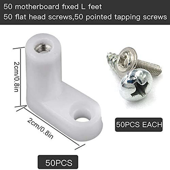 GetUSCart- 50 PCS Circuit Board Plastic Standoffs Mounting Hardware ...