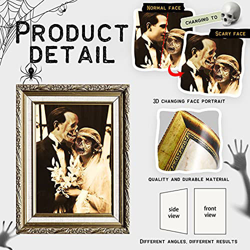 GetUSCart- Halloween Decorations 3D Changing Face Horror Pictures ...