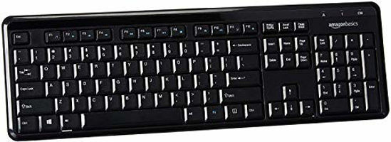 GetUSCart- Amazon Basics Wireless Keyboard-Quiet and Compact-US Layout ...