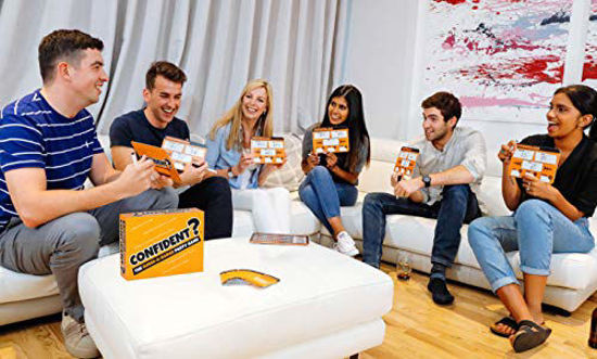 GetUSCart- CONFIDENT? Board Game | Great Group Party Game for Family ...