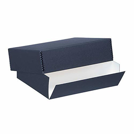 GetUSCart- Lineco Black 11x17 Museum Storage Box Removable Lid and Drop ...