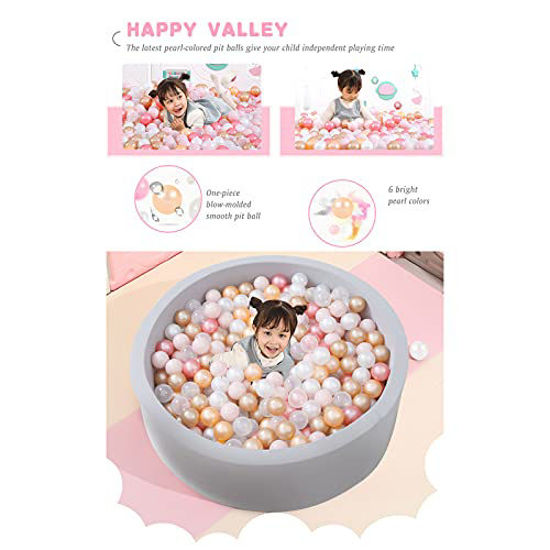 GetUSCart- Ball Pit Balls Pack of 100 - Pearl 6 Colors BPA&Phthalate ...
