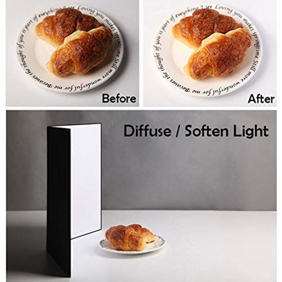 GetUSCart- Meking 3 in 1 Photography Reflector Cardboard, 17 x 12 inch ...