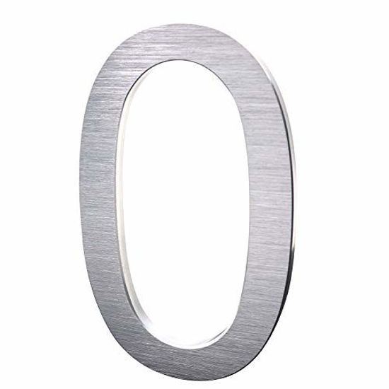 GetUSCart- 6 Inch Modern House Numbers- Premium Aluminum Floating Home ...