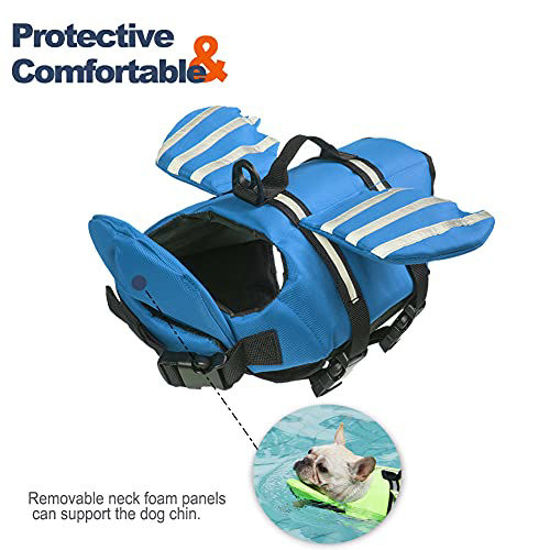 GetUSCart- Dog Life Jacket, Wings Design Pet Life Vest, Dog Flotation ...