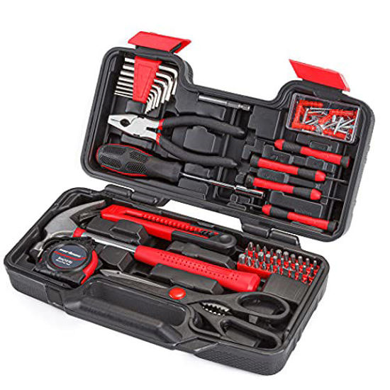 GetUSCart- Cartman Red 126Pk Tool Set General Household Hand Tool Kit ...