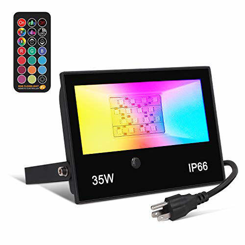 GetUSCart- LED Flood Light RGB Color Changing Lights Outdoor ...