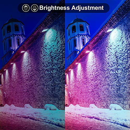 GetUSCart- LED Flood Light RGB Color Changing Lights Outdoor ...