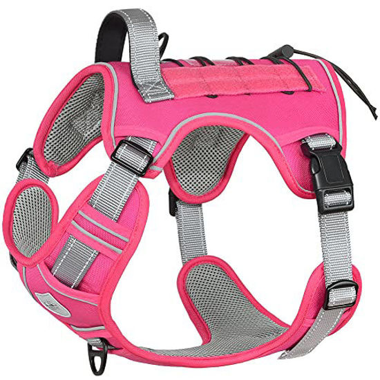GetUSCart- CBBPET Tactical Dog Harness No Pull,Reflective Military Dog ...