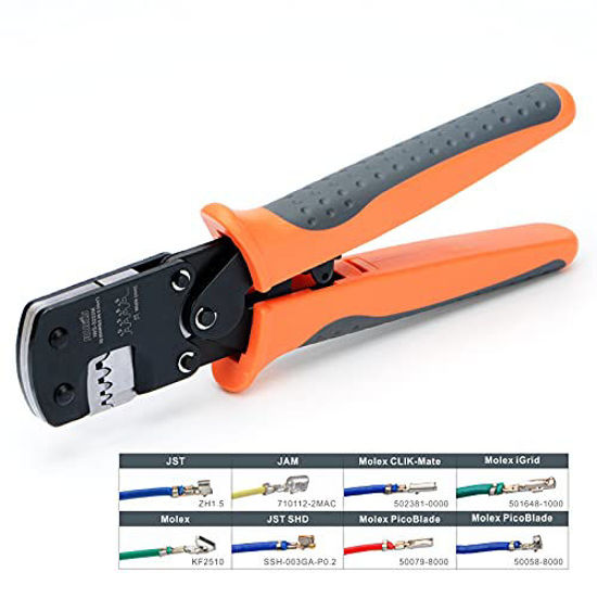 GetUSCart- IWISS IWS-3220M Micro Connector Pin Crimping Tool 0.03-0 ...