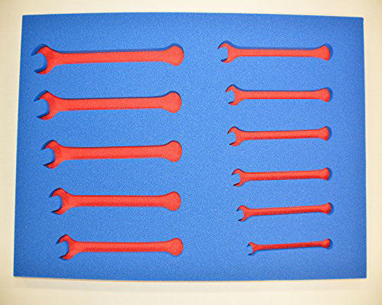 GetUSCart- 5S Tool Box Shadow Foam Organizers (2 Color) Custom Size (12 ...