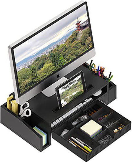 GetUSCart- Simple Houseware Desk Monitor Stand Riser with Adjustable ...