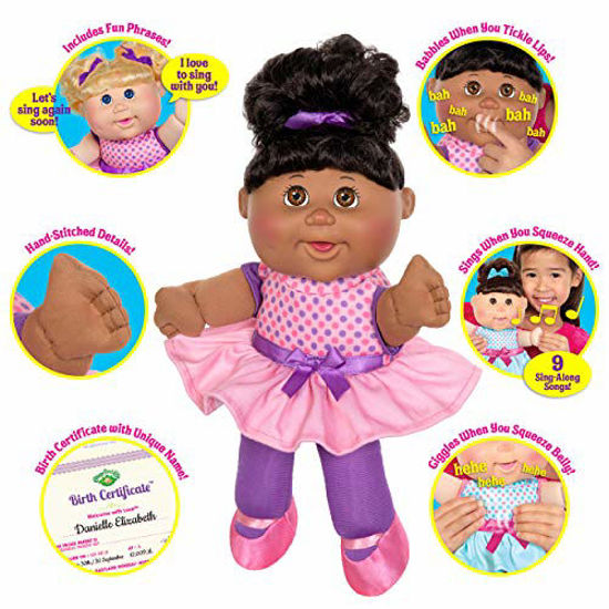 GetUSCart- Cabbage Patch Kids Deluxe Babble ?n Sing Toddler, 11? CPK ...