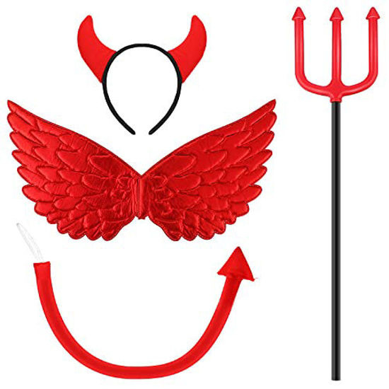 Getuscart Skylety Halloween Devil Costume Set Red Demo Costume