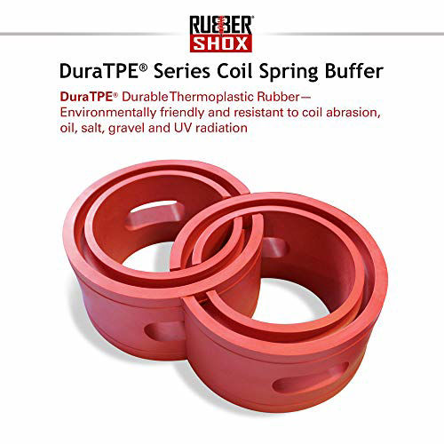 GetUSCart- U.S. RubberShox DuraTPE Series Front-Rear Car Coil Spring ...