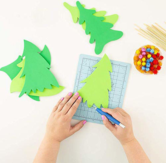 GetUSCart- 4E's Novelty Christmas Tree Craft Kit for Kids Bulk (24 Pack ...