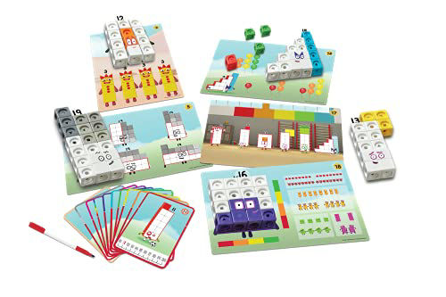 GetUSCart- hand2mind Numberblocks MathLink Cubes 11-20 Activity Set, 30 ...