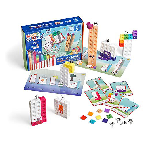 GetUSCart- hand2mind Numberblocks MathLink Cubes 11-20 Activity Set, 30 ...