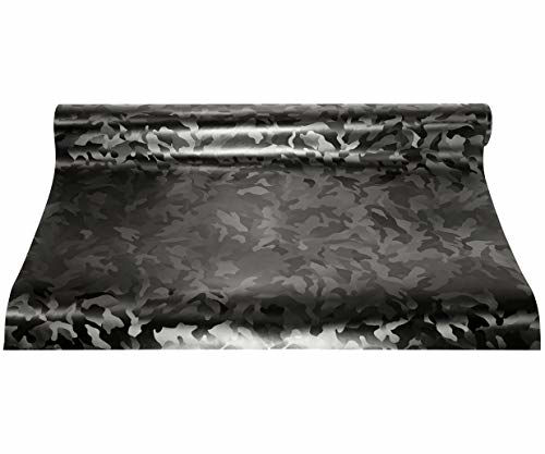 GetUSCart- VViViD+ 2020 Edition Black Stealth Medium Pattern Camouflage ...